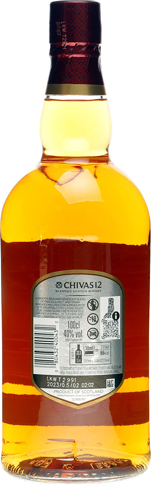 Chivas Regal Premium Scotch (12 Jahre) 1 Liter im Shop