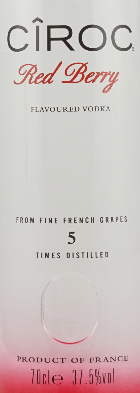 Ciroc Red Berry Vodka 0,7 Liter 37,5 % Vol.