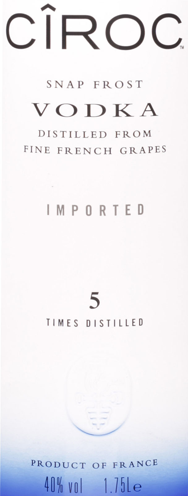 Ciroc Vodka 1,75L - Premium Qualität
