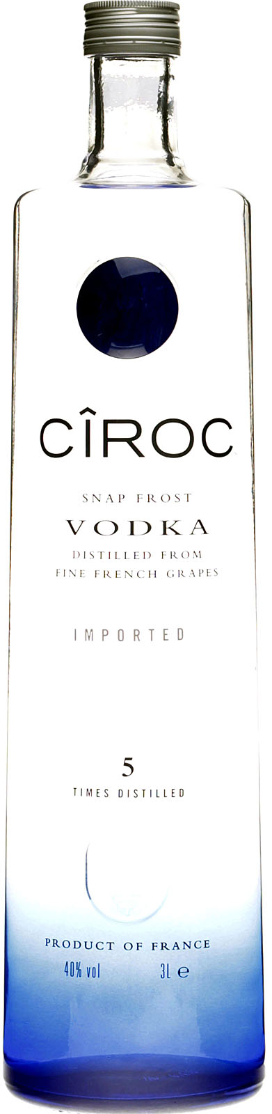 Ciroc Vodka 3,0 Liter - Premium Wodka aus Frankreich