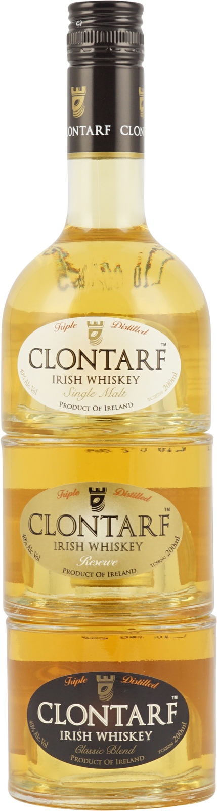Clontarf Irish Whiskey Trinity 0,6 Liter 40% Vol.