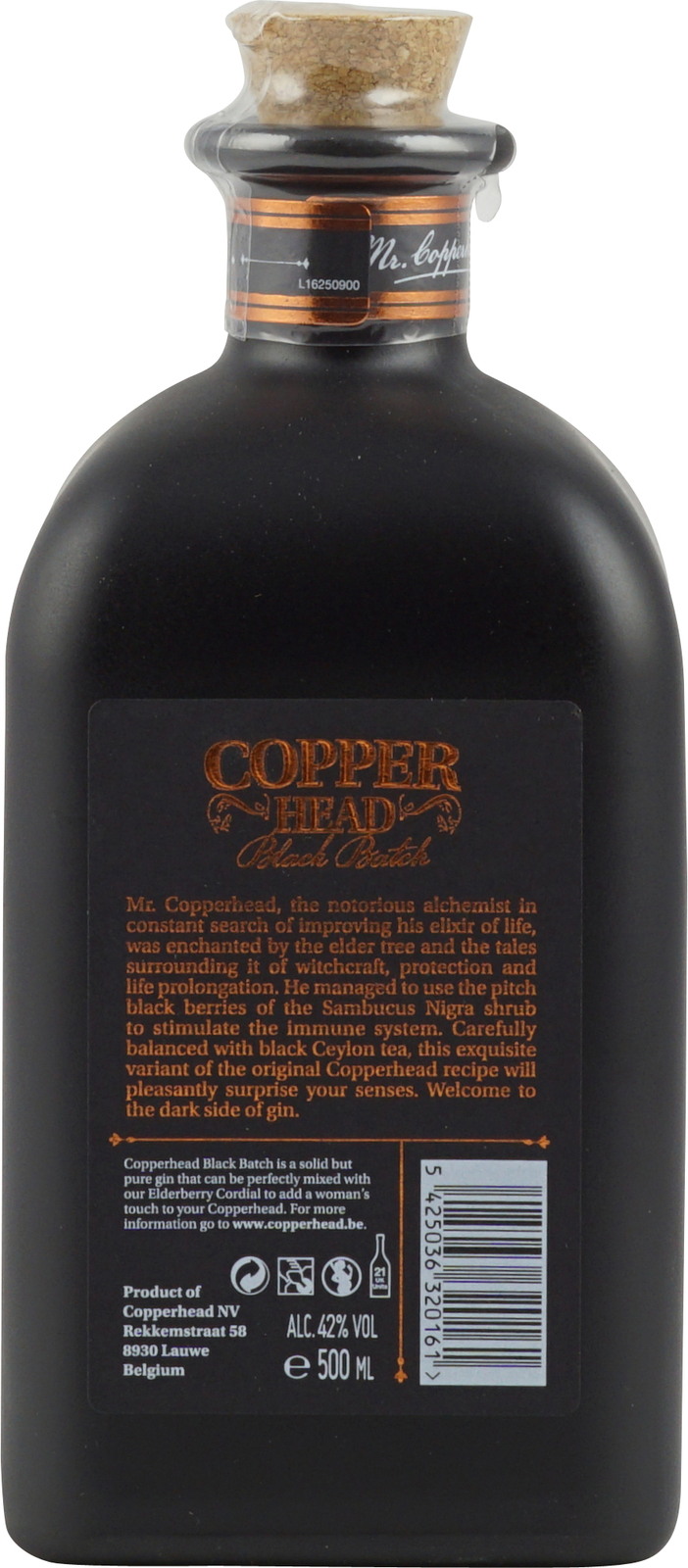 Copperhead Black Batch Gin bei barfish.de kaufen