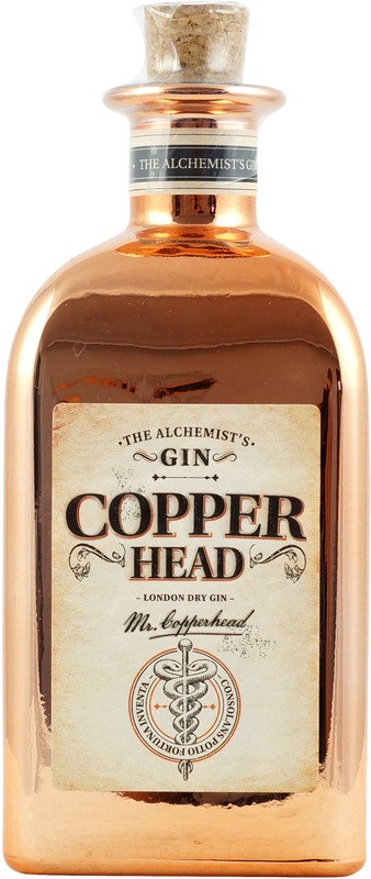 Copperhead Gin 0,5L - The Alchemists Choice