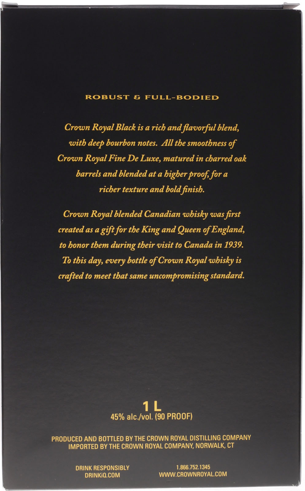 Crown Royal Black Label Whisky bei uns im Shop kaufen.