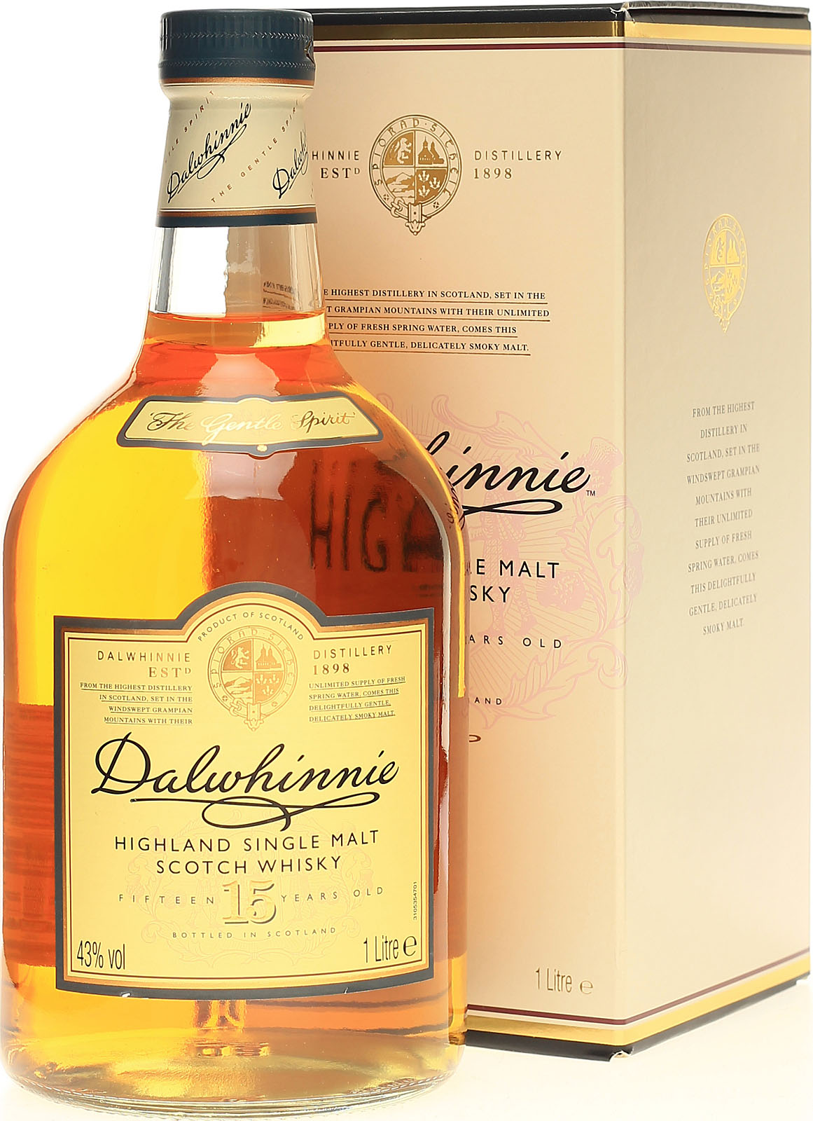 Dalwhinnie 15 Jahre 1l 43%