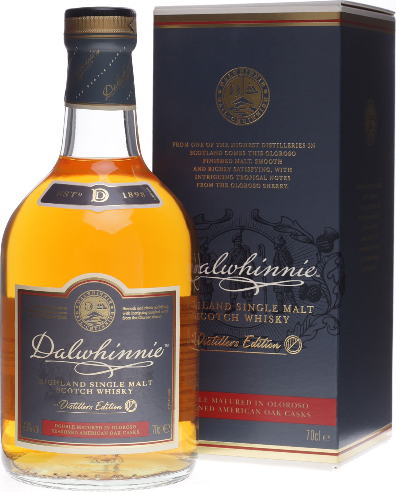 Dalwhinnie Distillers Edition 2022 0,7 Liter 43 % Vol.