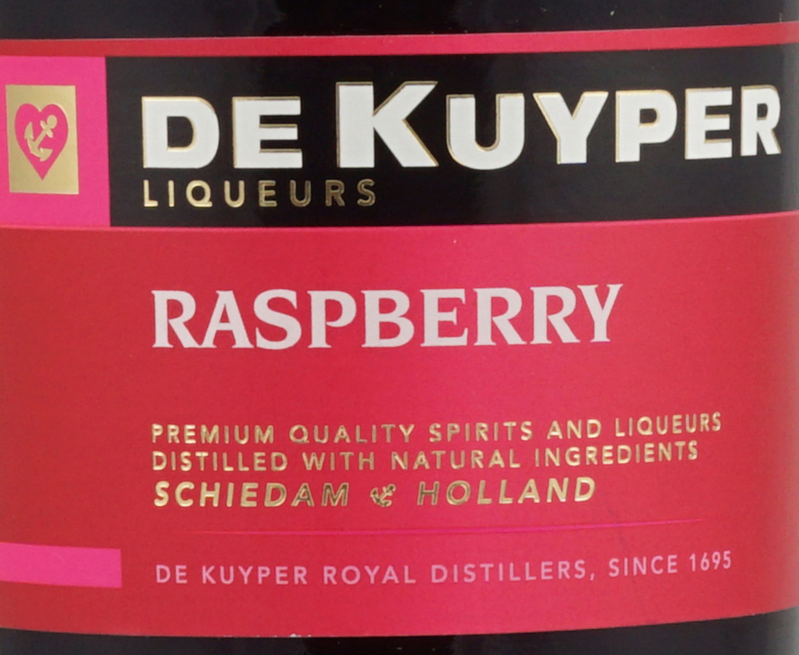 De Kuyper Raspberry (Himbeere) Liqueur 0,7 Liter 16% Vo