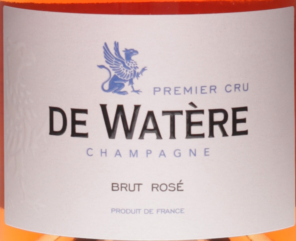 De Watere Rose de Saigneee Champagner aus Frankreich hi