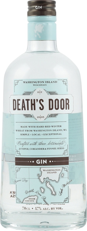 Death´s Door Gin 0,7 Liter 47% Vol. aus Wisconsin, USA
