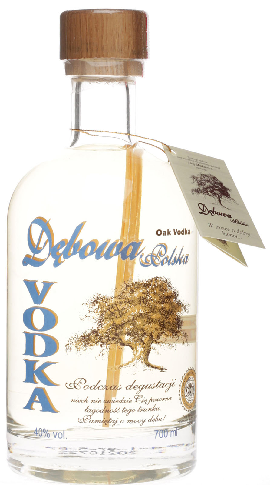 Debowa Oak Vodka - Polnischer Premium Vodka