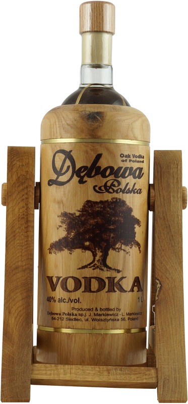 Debowa Oak Vodka Schaukel mit 40 % Vol. und 1 Liter kau