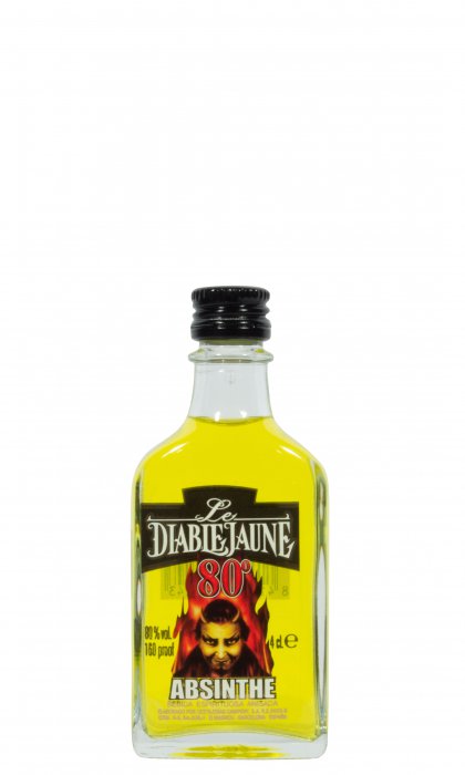 Diable Absinthe Gelb Miniatur - Einzigartiger Genuss