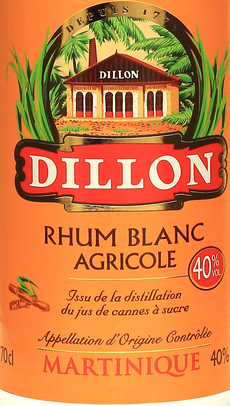 Dillon Rhum Blanc günstig und schnell im Shop kaufen.