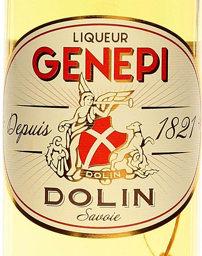 Dolin Genepi Liqueur 1821 Brin, köstlicher Berglikör