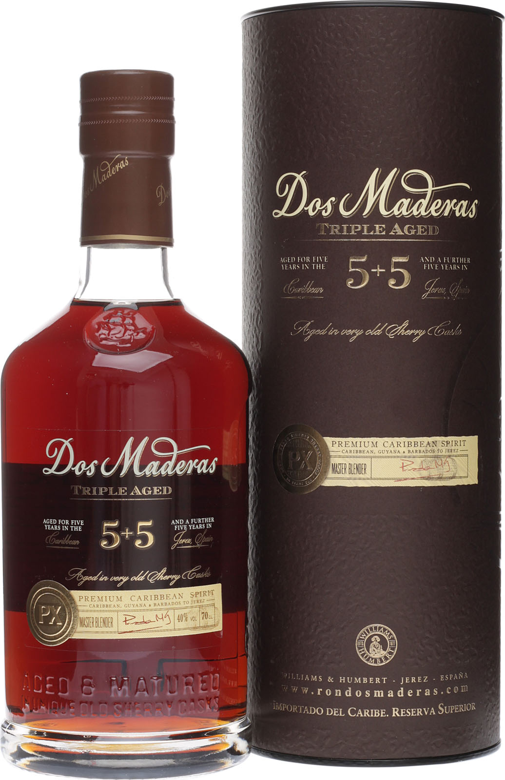 Dos Maderas Ron Añejo (Doble Crianza Caribe & Jerez)