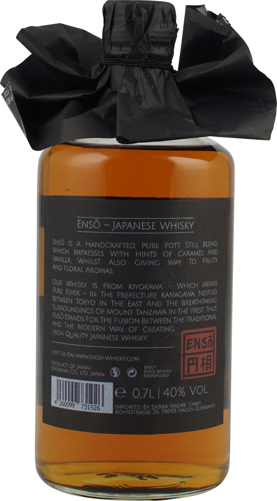 Enso Japanese Whiskey bei uns im Shop kaufen.