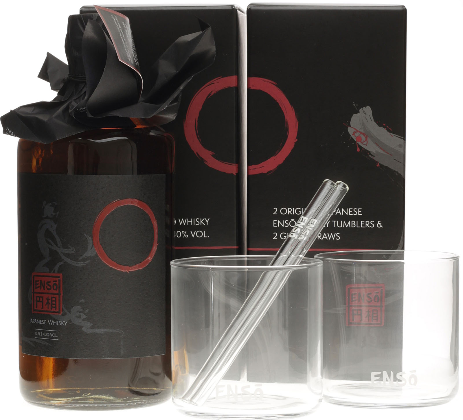 Enso Japanese Whisky 0,7 Liter 40 % Vol. Geschenkset, j