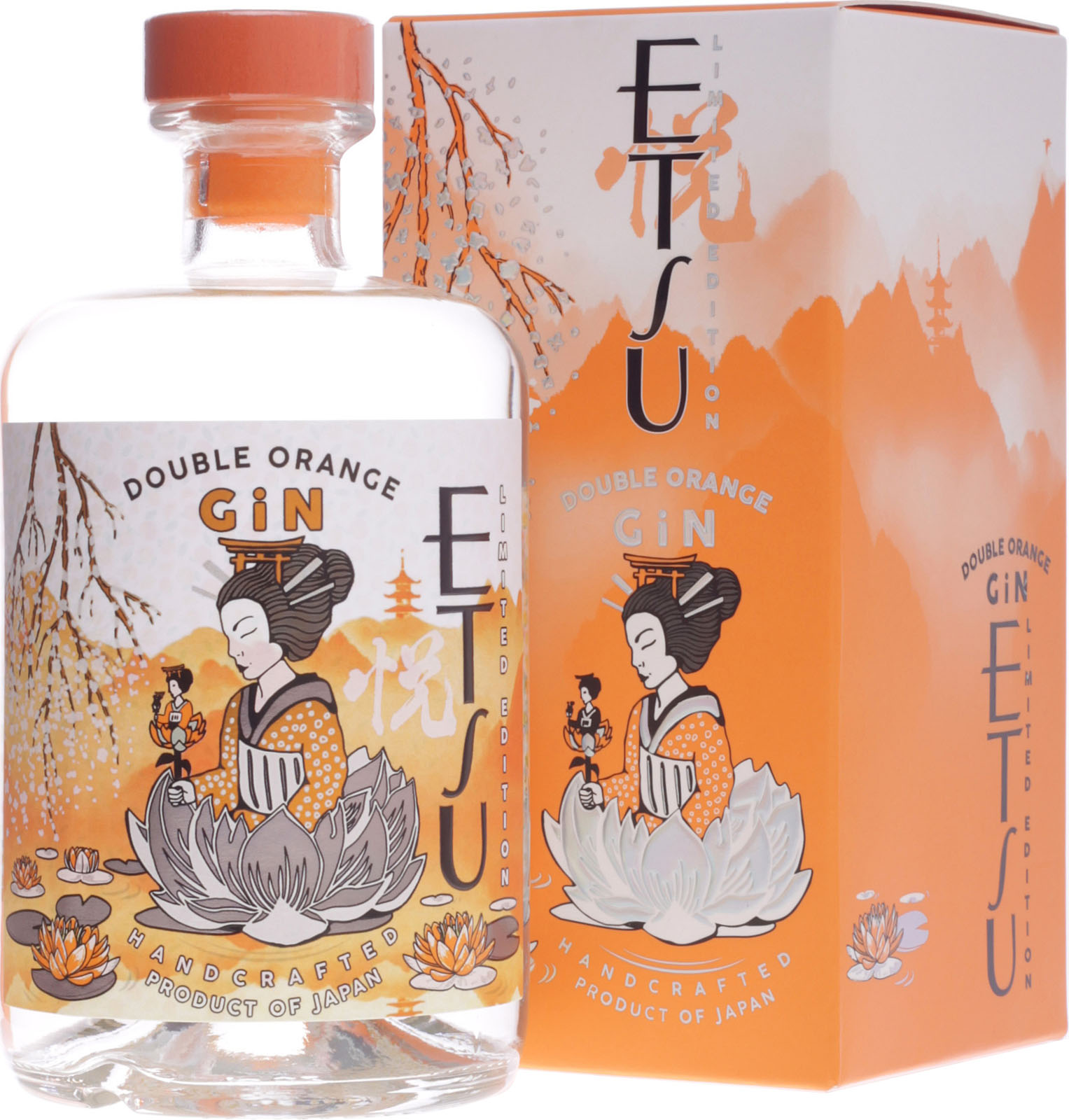 Etsu Double Orange Gin günstig bei uns im Shop kaufen.