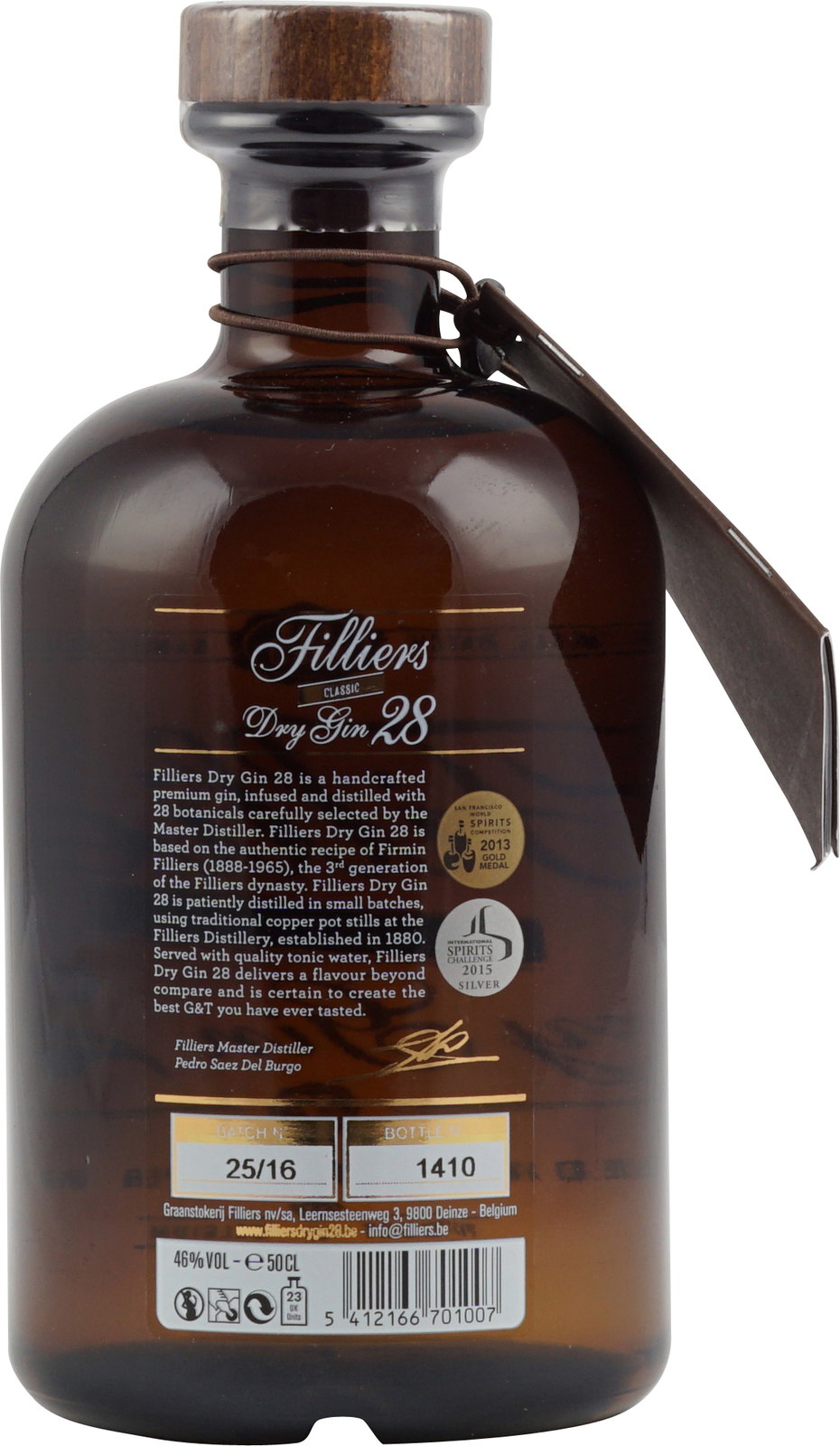 Filliers Dry Gin 28 bei barfish.de kaufen