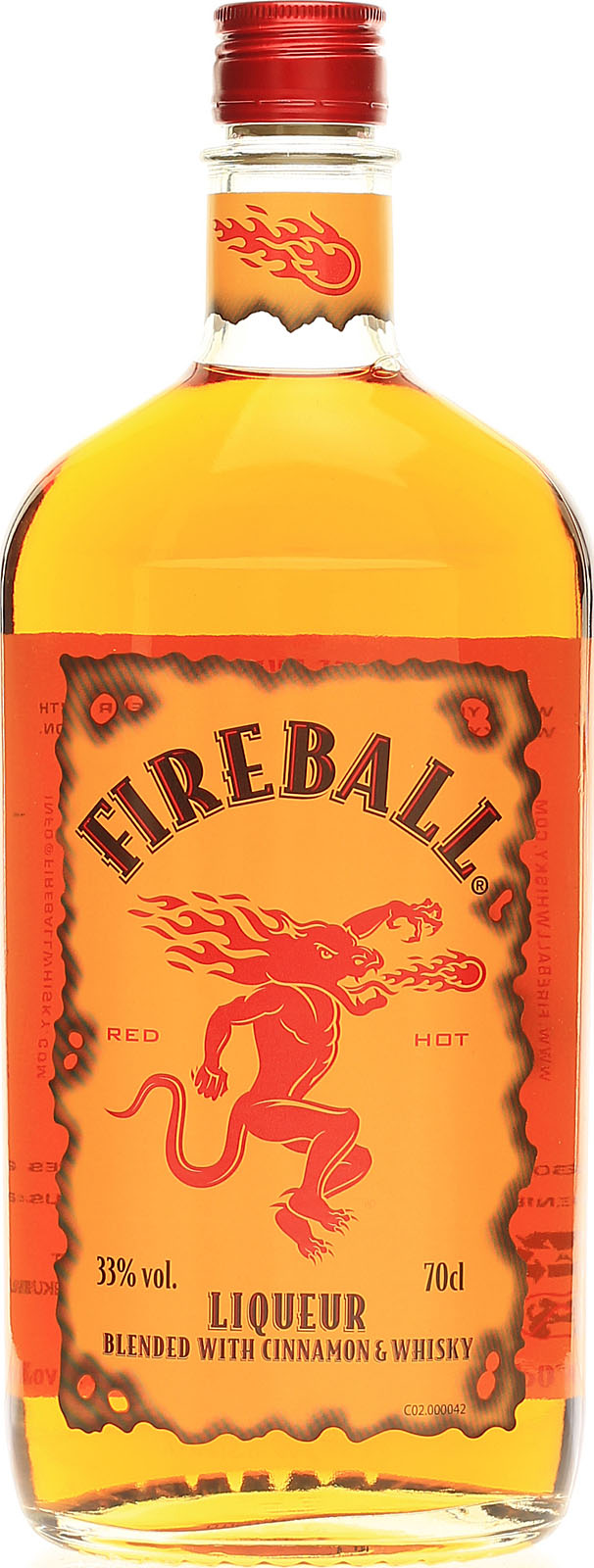 Fireball Whisky & Cinnamon Liqueur hier bei uns im Shop