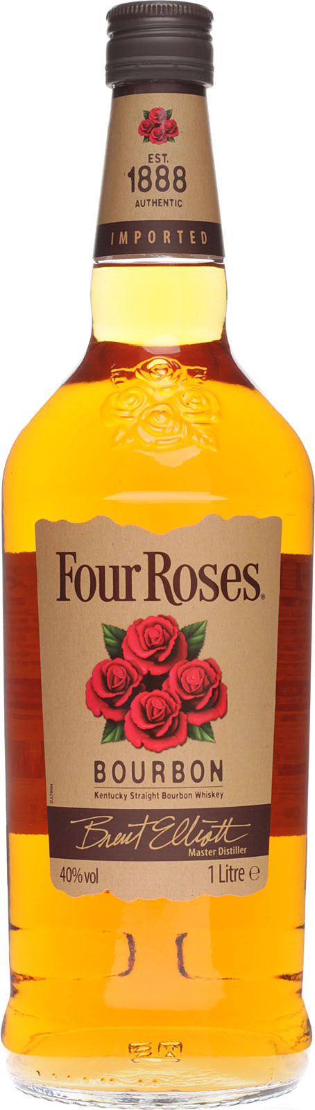 Four Roses Kentucky Straight Bourbon Whiskey 1 Liter im