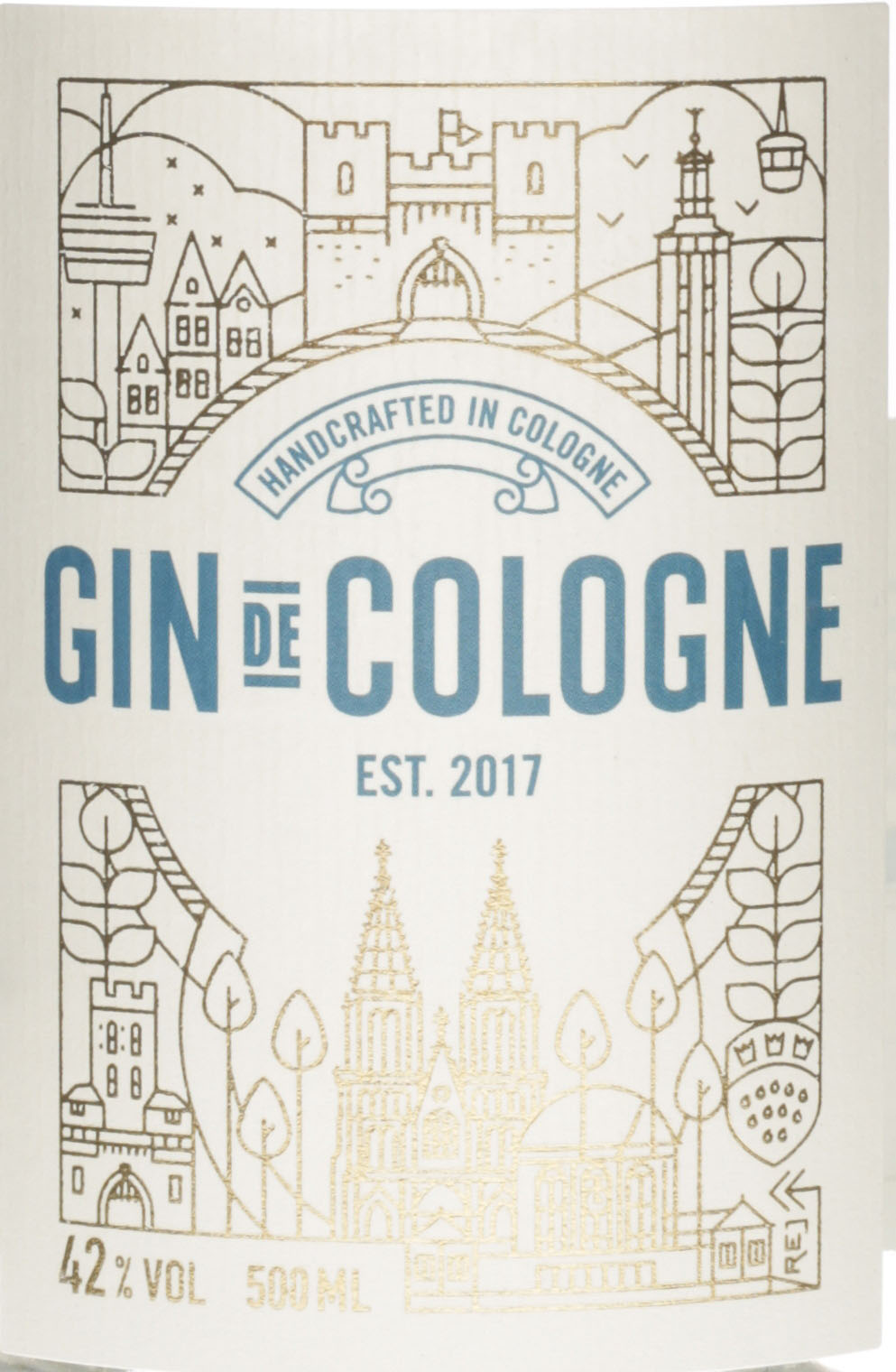 Gin de Cologne 0,5 Liter 42 % Vol. bei uns im Shop kauf