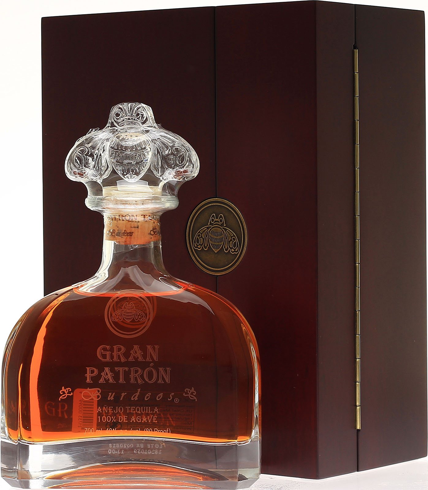 Gran Patron Tequila Burdeos Anejo, Premium Agavenschna