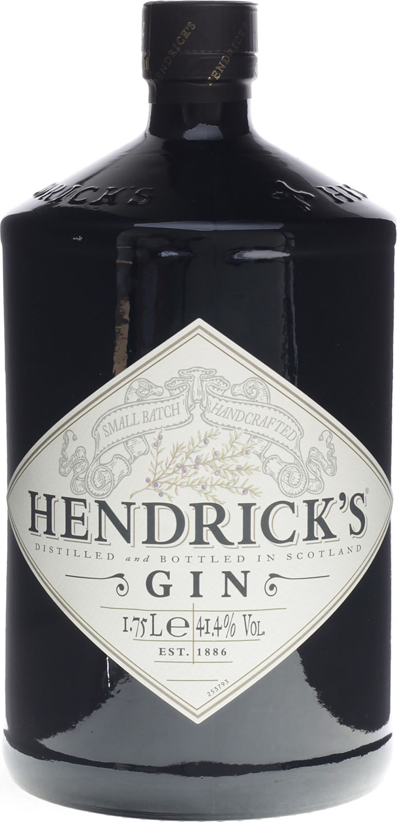 Hendricks Gin in der großen 1,75 Liter Flasche kaufen.