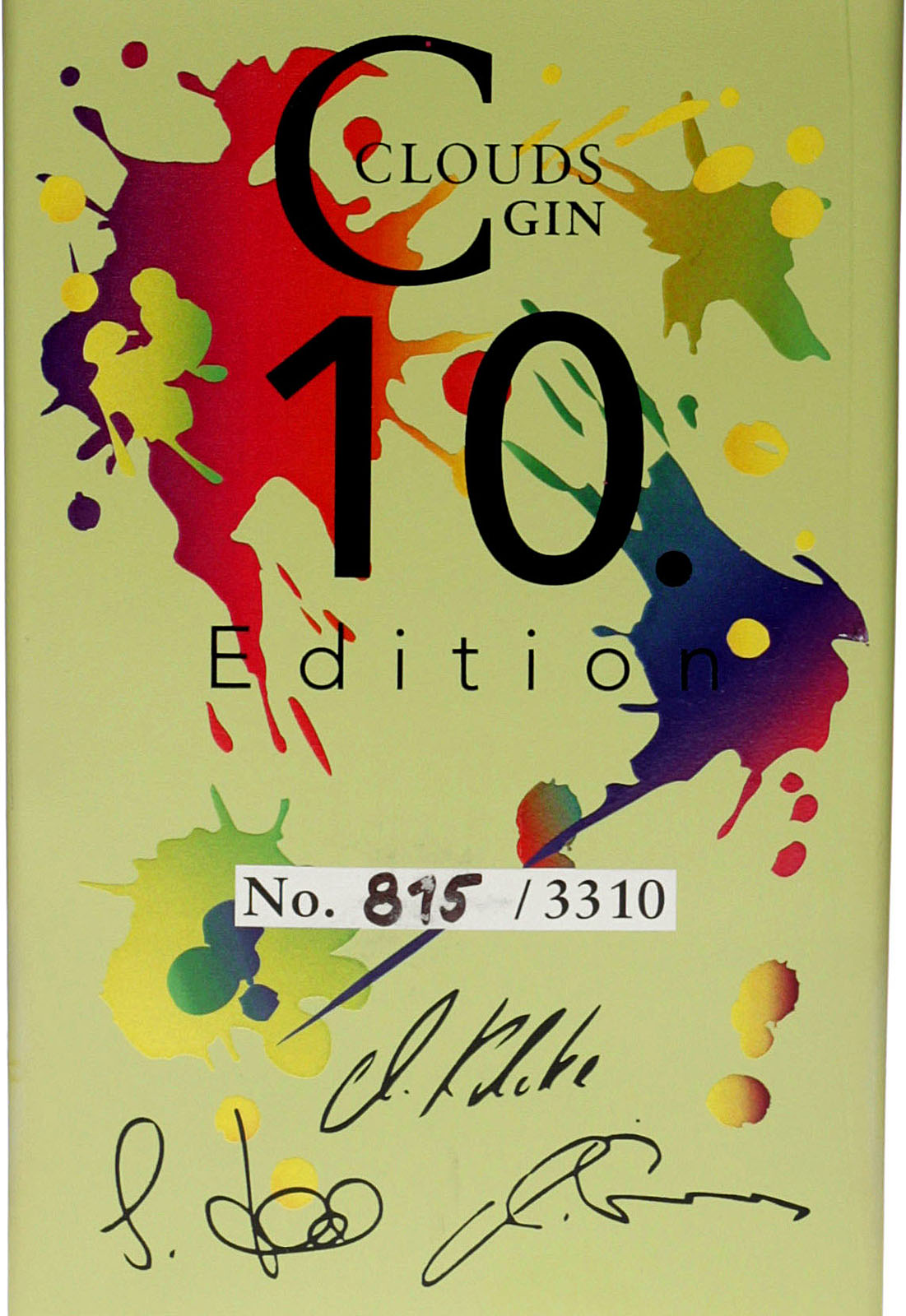 Humbel Clouds Gin Distillers Cut Limited Edition Nr. 10