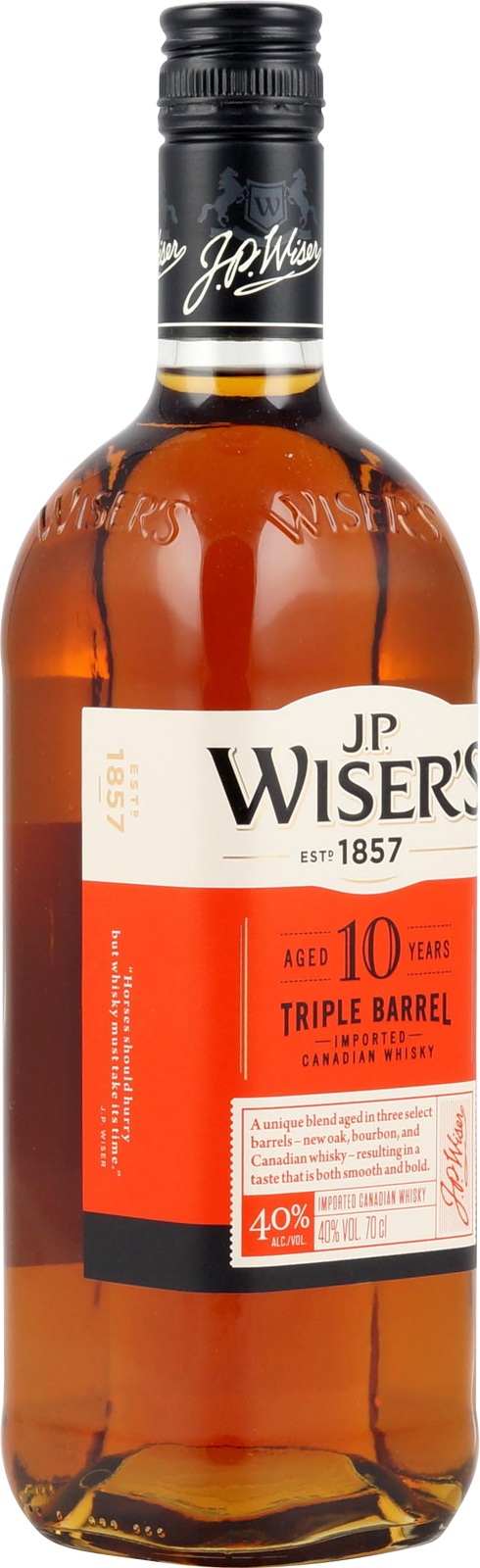 J.P. Wiser´s Triple Barrel Canadian Whisky (10 Jahre) 0