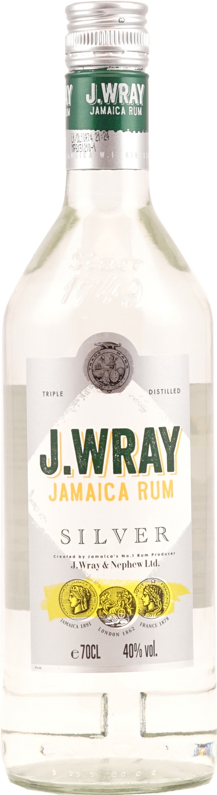 J.Wray Silver Jamaica Rum günstig online kaufen