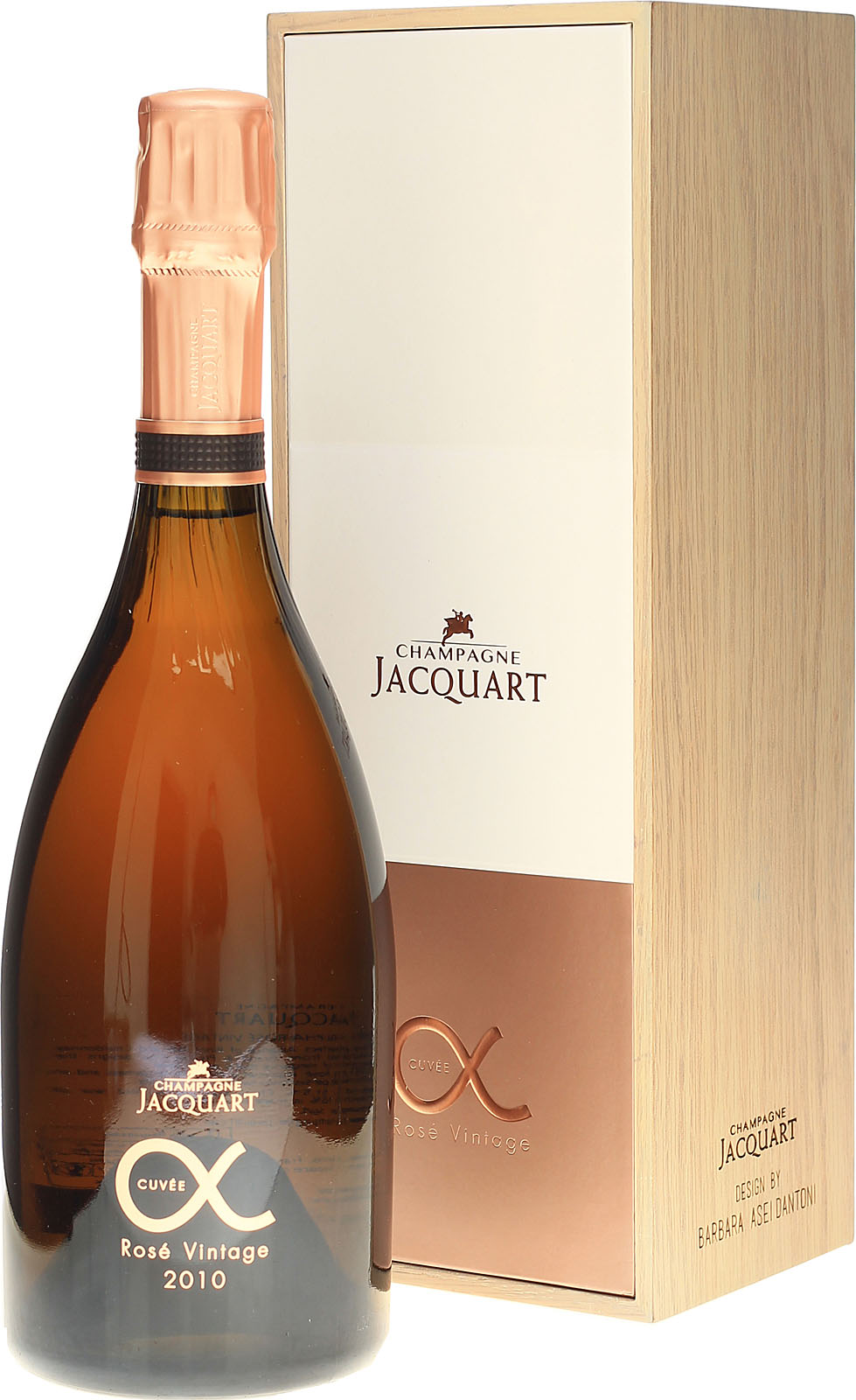 Jacquart Champagner Cuvee Alpha Rosé bei uns im Shop ka
