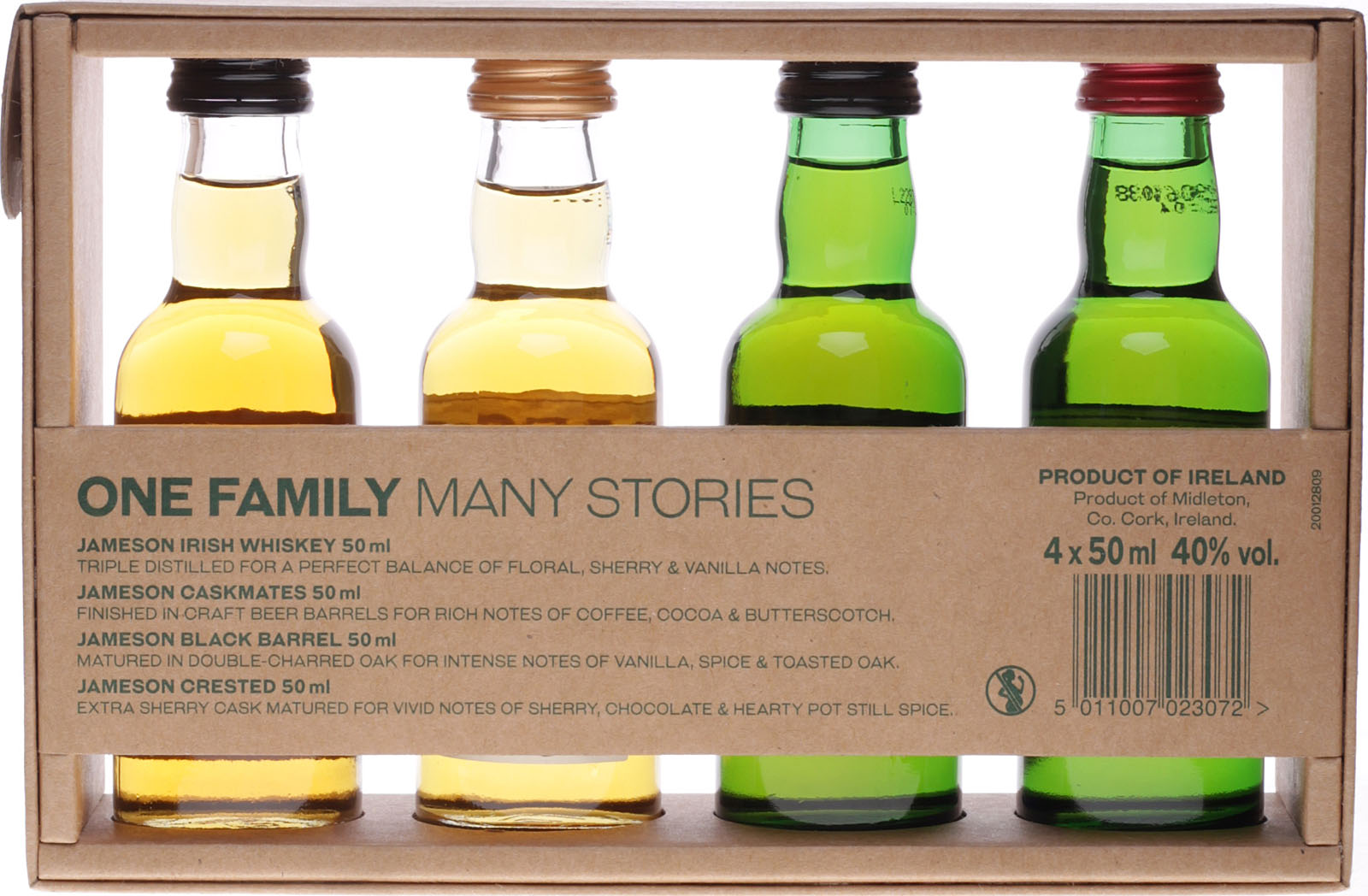 Jameson Irish Whiskey Mini Set 4 x 0,05 Liter kaufen.