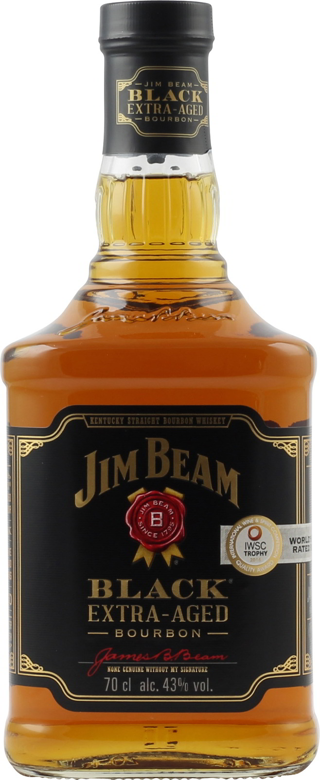Jim Beam Black Extra Aged 0,7 Liter 43 % Vol., preisgek