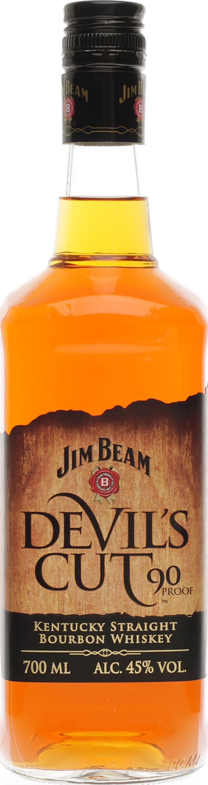 Jim Beam Devil´s Cut mit 0,7 Liter und 45 % Vol. hier o