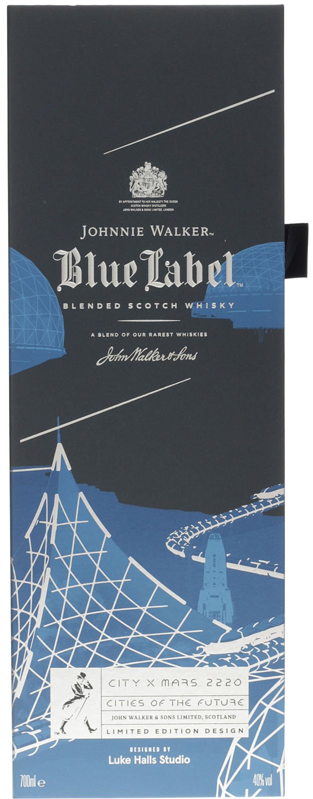 Johnnie Walker Blue Label City of the Future Mars 2220