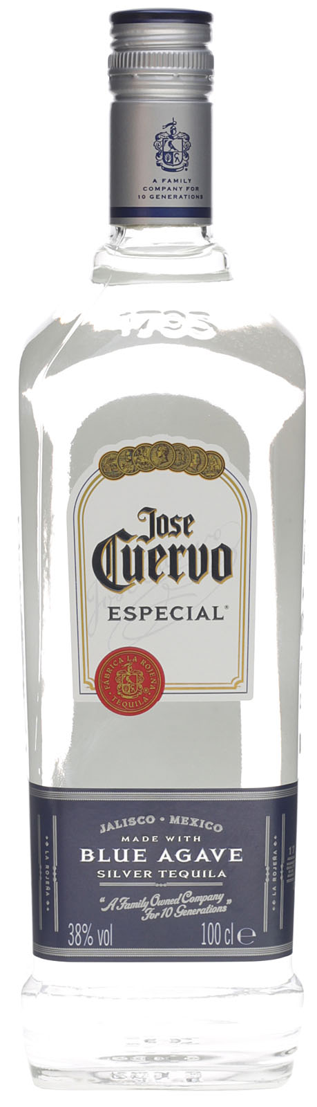 Jose Cuervo Especial Plata Tequila 1 Liter 38% Vol. aus