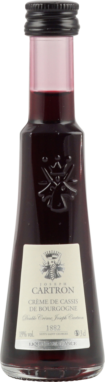 Joseph Cartron Creme de Cassis Likör 0,03 Liter im Shop