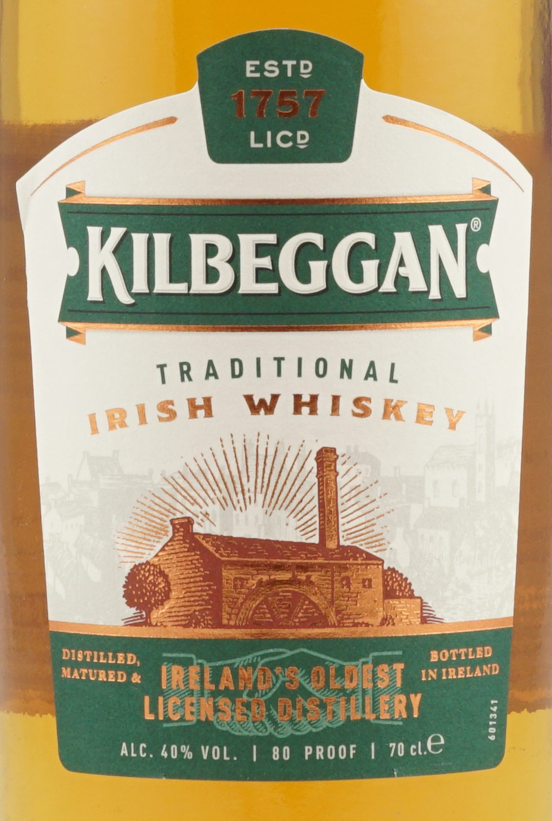 Kilbeggan Traditional Irish Whiskey bei barfish.de