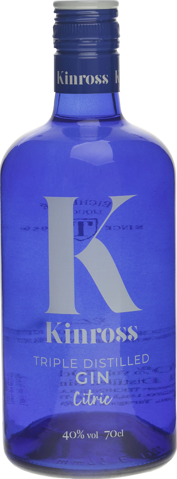 Kinross Premium Citric & Dry Gin 0,7 Liter 40% Vol.