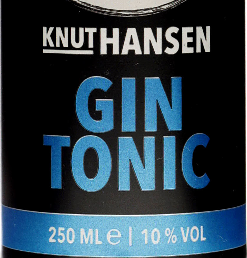 Knut Hansen Gin Tonic Dose 0,25 Liter 10 % Vol. kaufen.