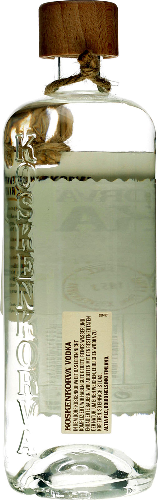 Koskenkorva Vodka, finnischer Vodka