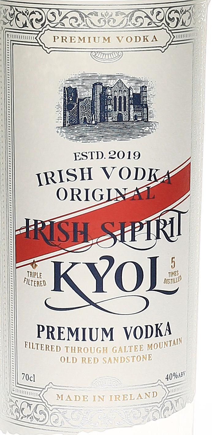 Kyol Irish Premium Vodka, erklassiger rischer Vodka