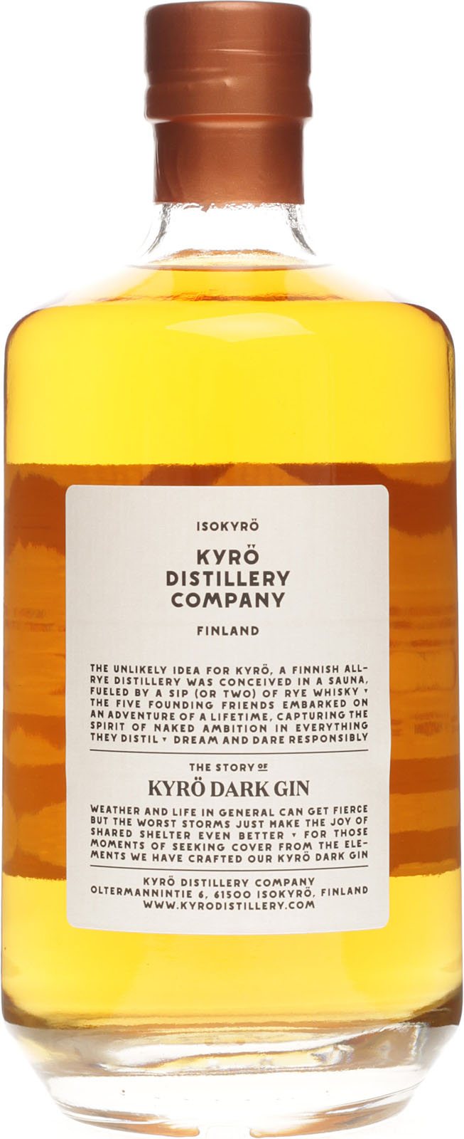 Kyrö Koskue (Barrel Aged) Finnish Rye Gin 0,5 Liter 42,