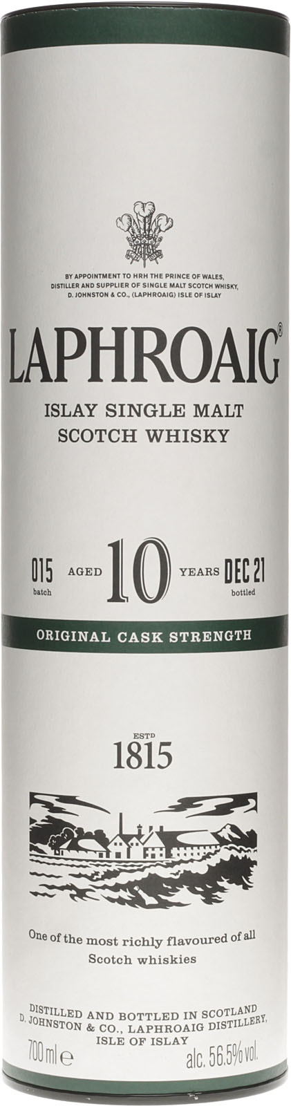 Laphroaig 10 Jahre Cask Strength 2022 Batch 15 kaufen