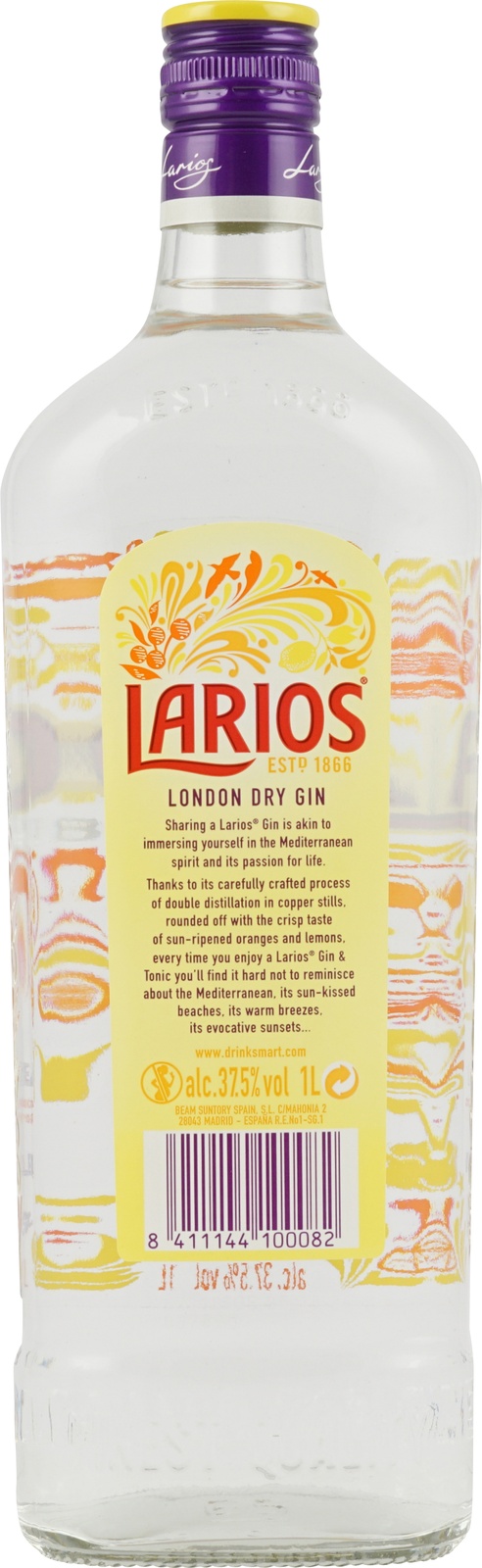 Larios Dry Gin 1,0 Liter günstig im Shop kaufen.