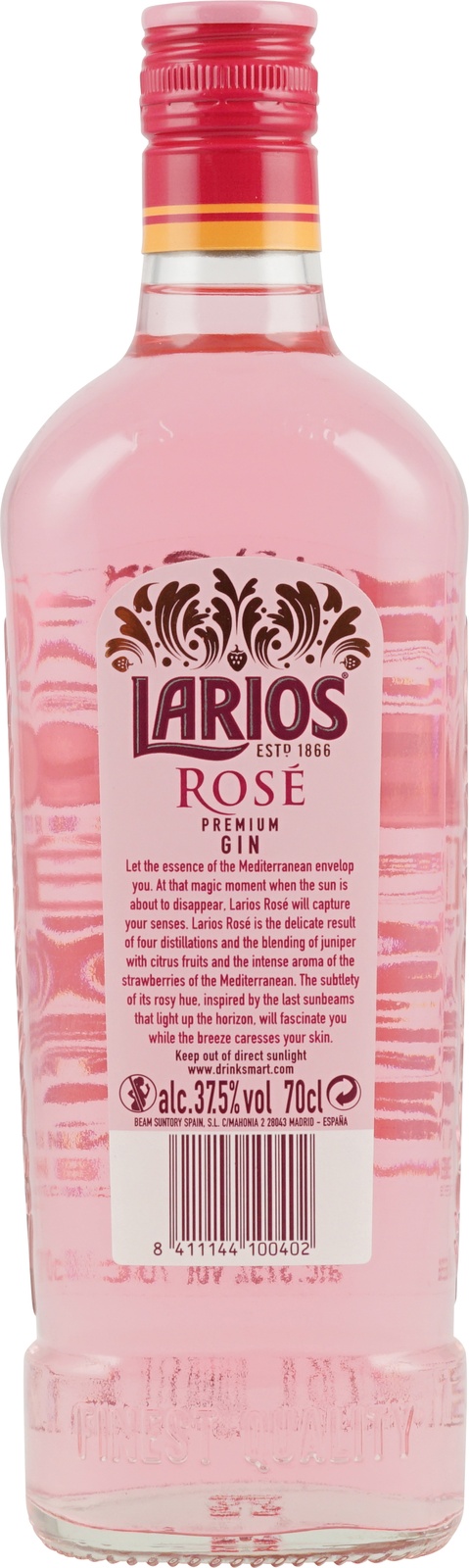 Larios Rose Gin 0,7 Liter 37,5 % Vol.