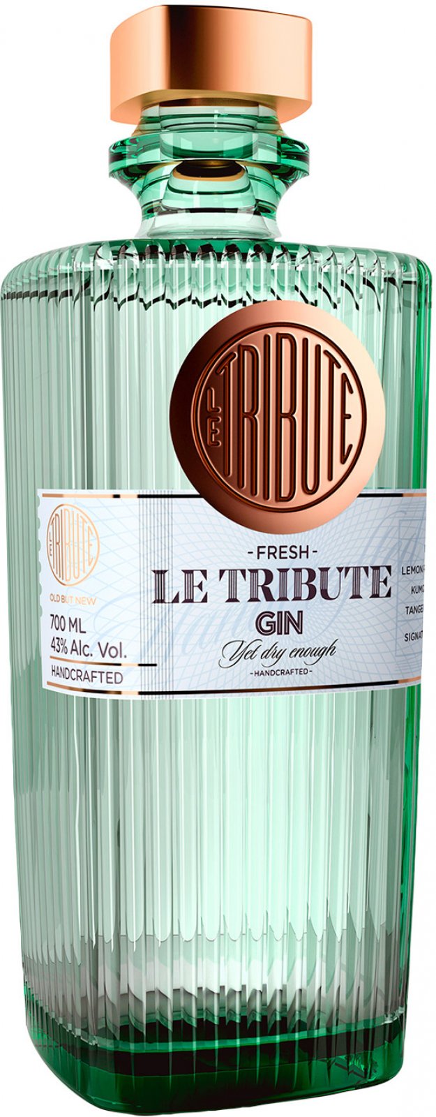 Le Tribute Gin 0,7 l 43 % Vol. hochwertiger Gin aus Spa