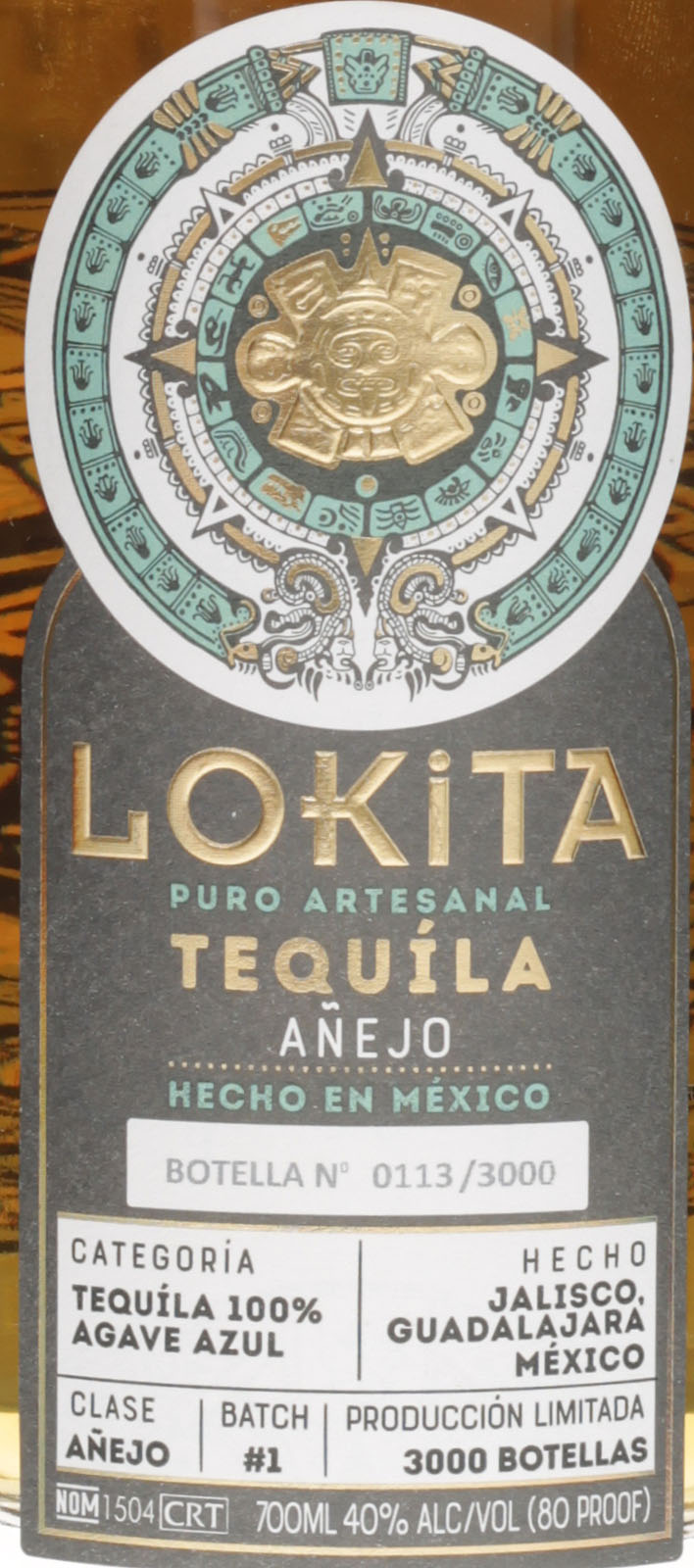 Lokita Tequila Anejo bei uns im Shop kaufen.