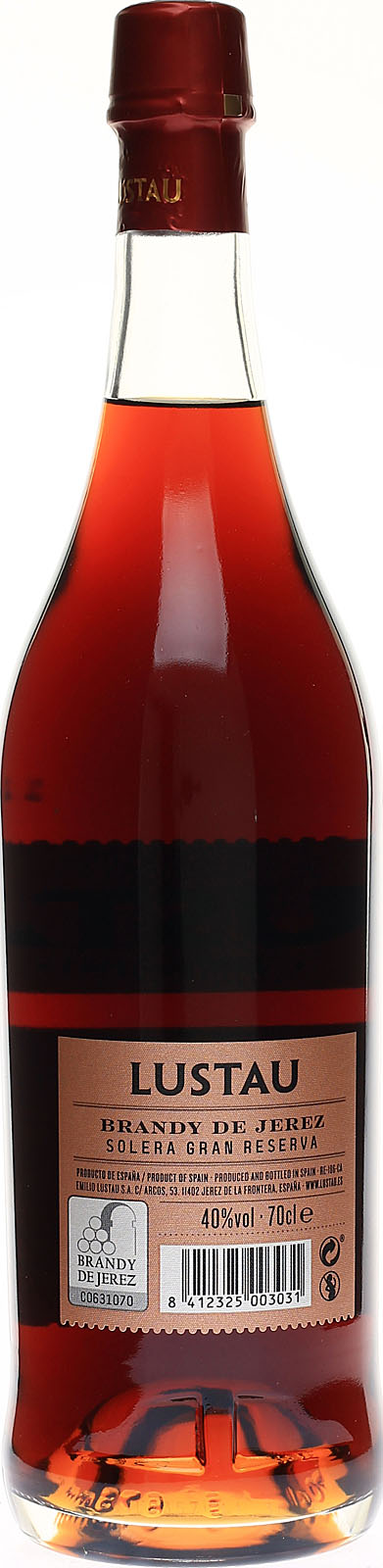 Lustau Gran Reserva Brandy (Solera) bei barfish.de